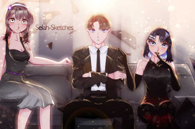 Mary, Kaiden & Katie #1 - ibisPaint