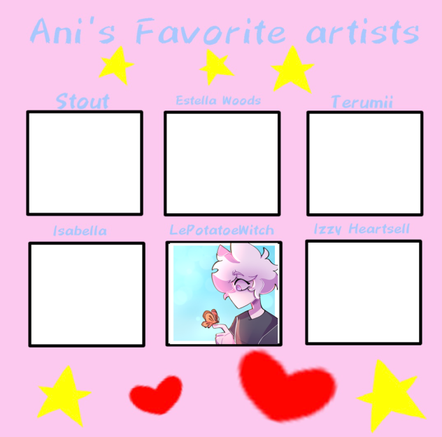 Ani’s fav artists collab - ibisPaint