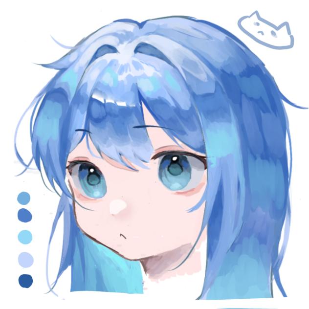 blue biyatch - ibisPaint