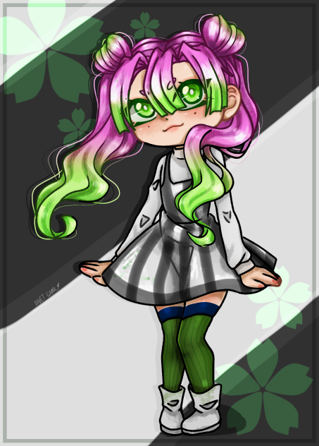 Mitsuri Kanroji Kimetsu no yaiba - ibisPaint