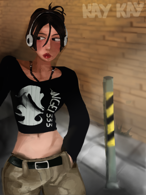 street girl - ibisPaint