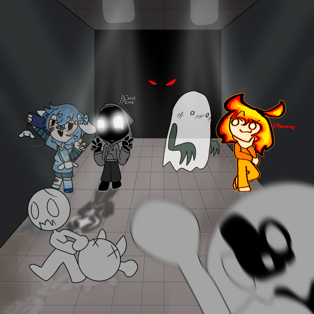 Horror collab - ibisPaint