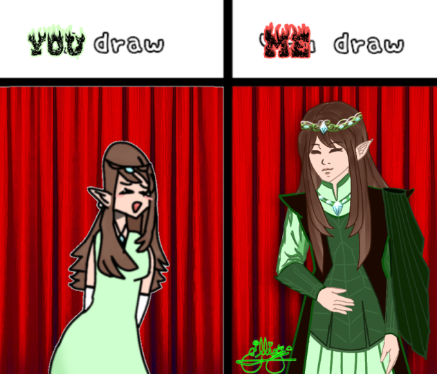 Collaboration with Estella Woods - ibisPaint