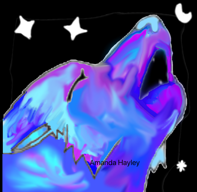 Midnight wolf - ibisPaint