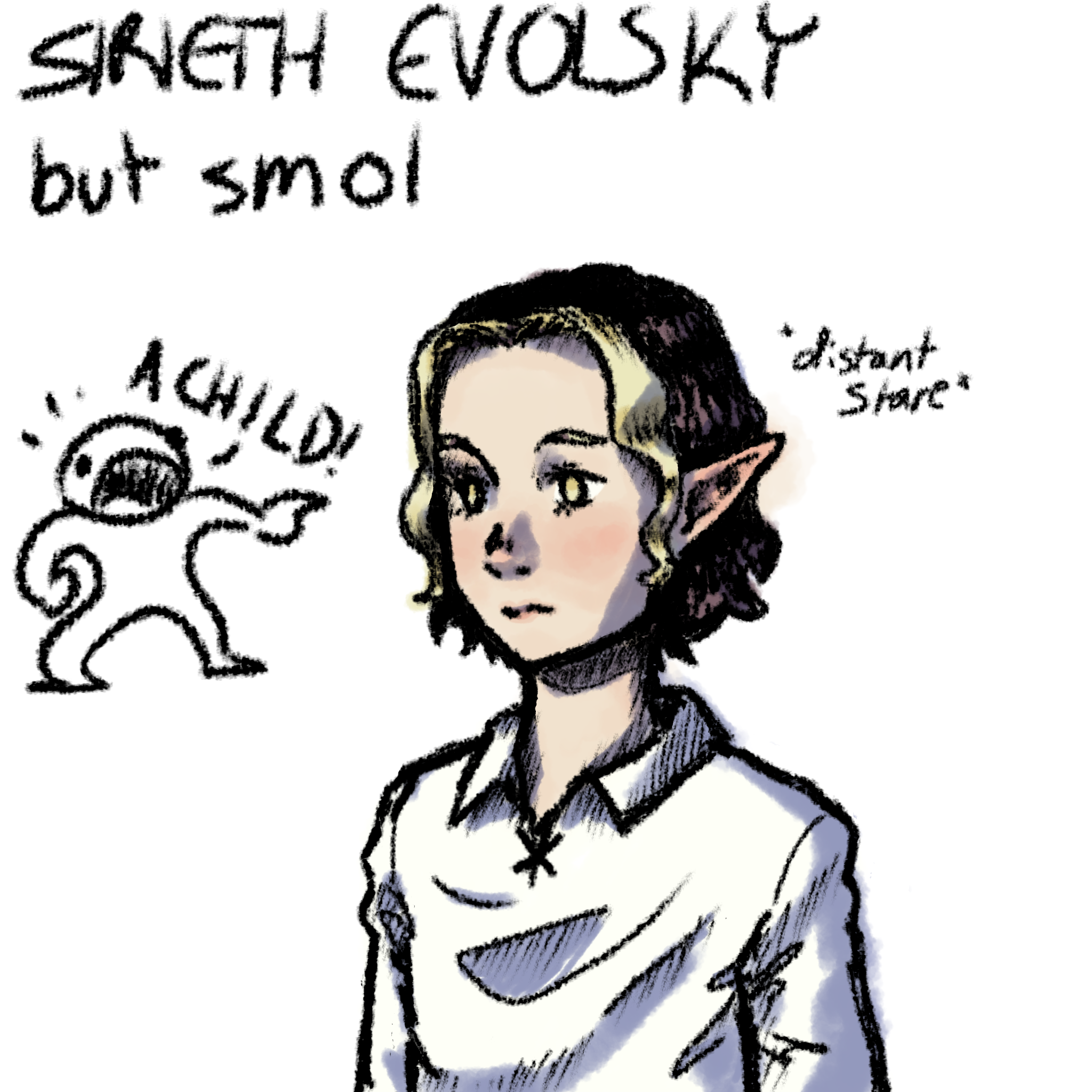 Pretty Elf Boi Doodle - ibisPaint