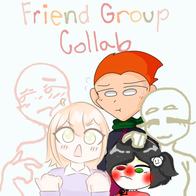 friends group collab - ibisPaint
