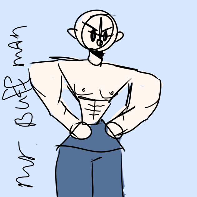 Mr. Buff Man - ibisPaint