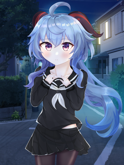 genshin impact ganyu - ibisPaint