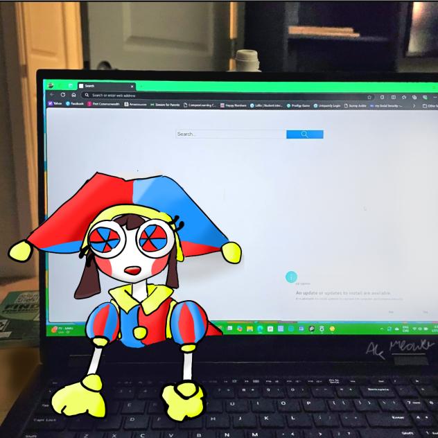 POMNI GET BACK IN THERE - ibisPaint