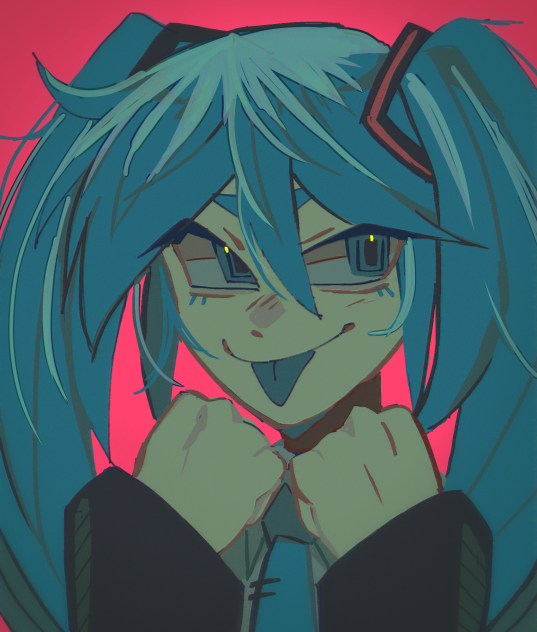 Miku!! ^v^ - ibisPaint