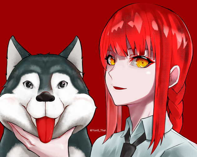Makima and her DoG - ibisPaint