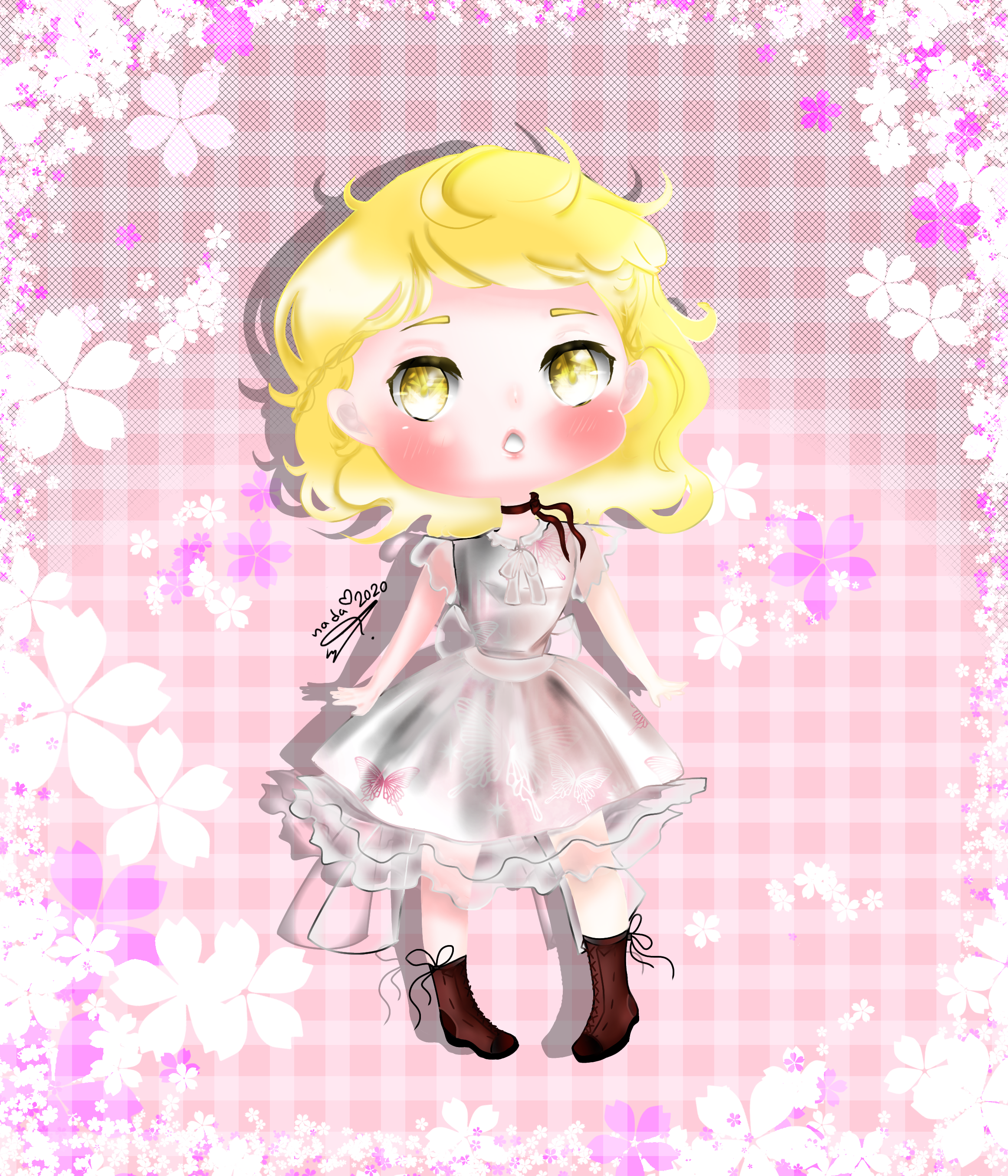cute chipi girl 💕 - ibisPaint