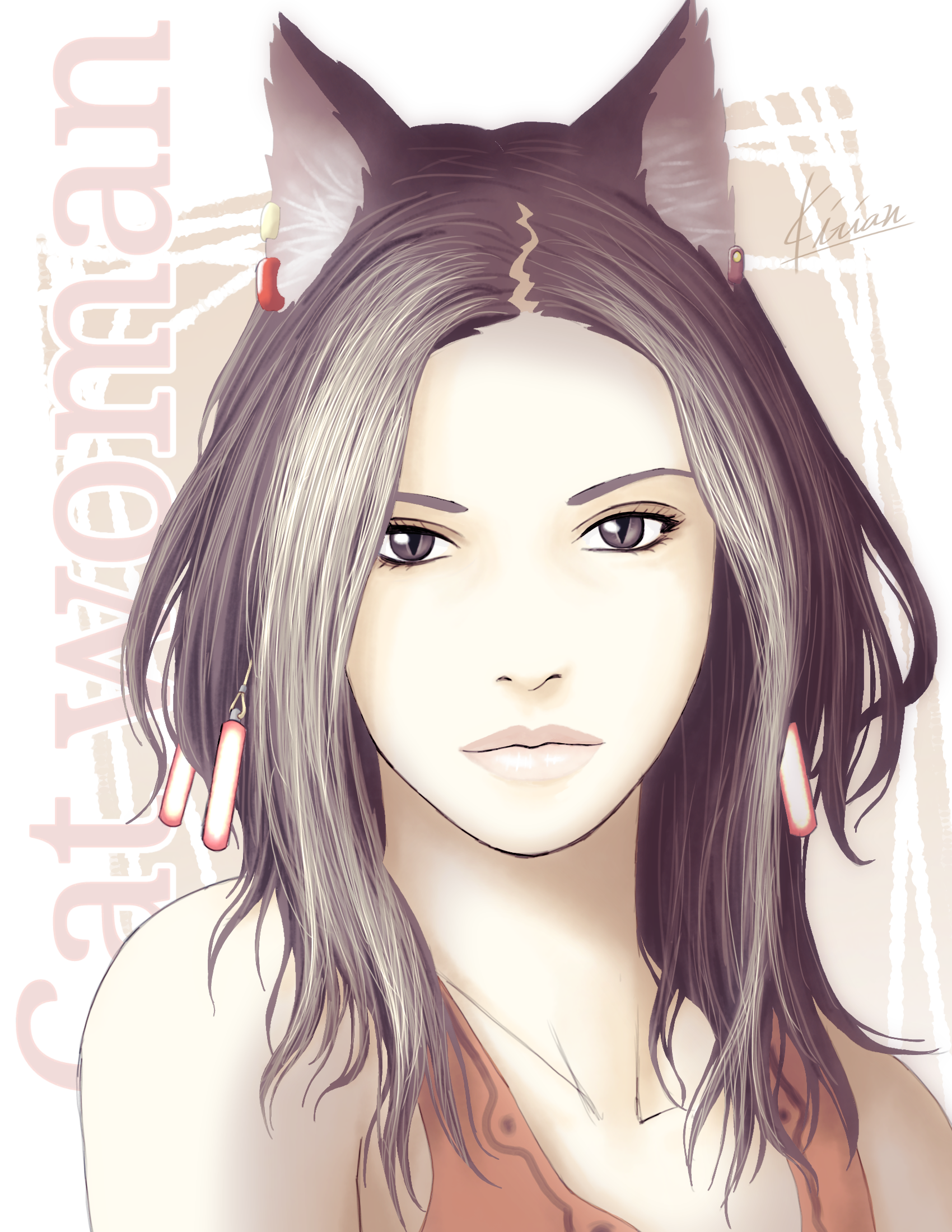 Cat woman 42 - ibisPaint