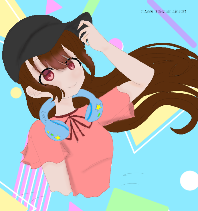 a collaboration w leen tulemat - ibisPaint