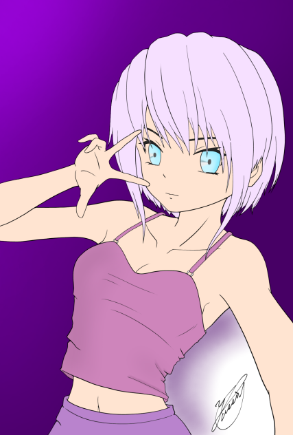 purple u - ibisPaint