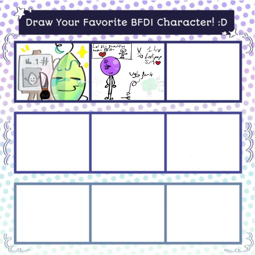 BFDI Collab! - ibisPaint