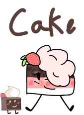 Cake bfb redesign - ibisPaint