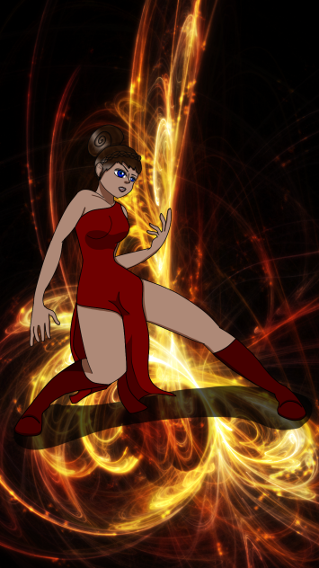 Princess of Fire - ibisPaint