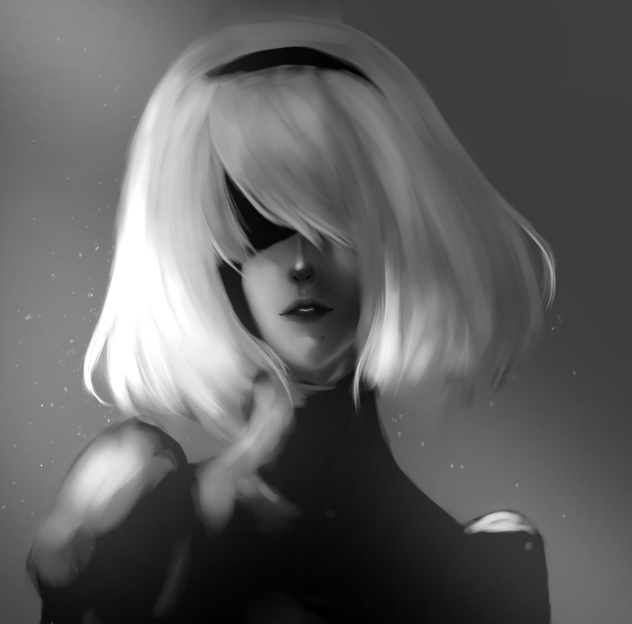 NiER Automata 2b - ibisPaint