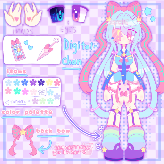 💕𝙳𝚒𝚐𝚒𝚝𝚊𝚕-𝚌𝚑𝚊𝚗!💕 - ibisPaint