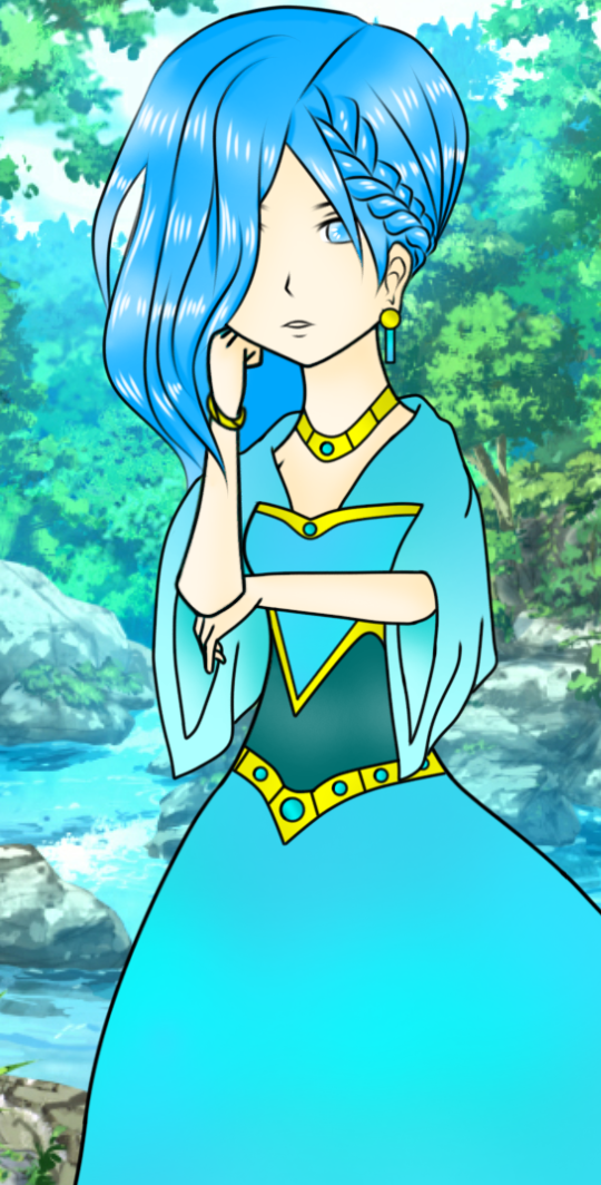 Goddess Of The River - ibisPaint