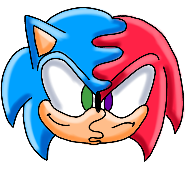 sonic and knuckles - ibisPaint