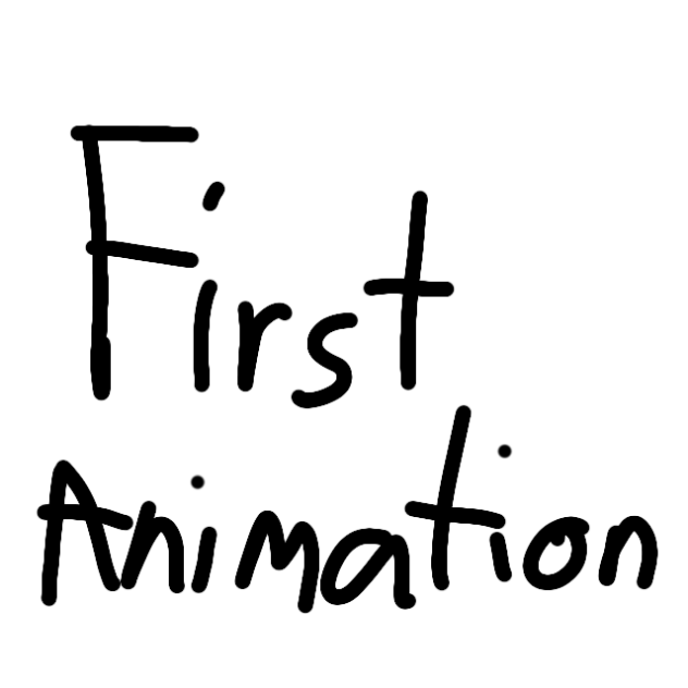 FIRST ANIMATION - ibisPaint