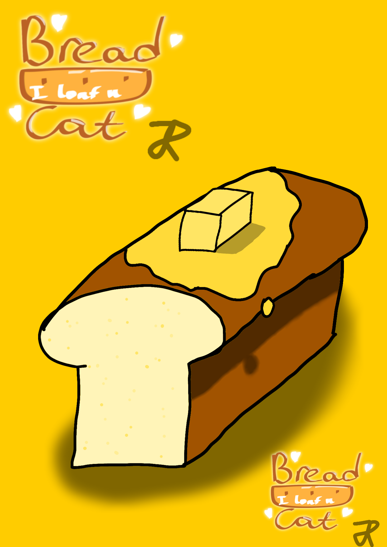 Butter Bread - ibisPaint