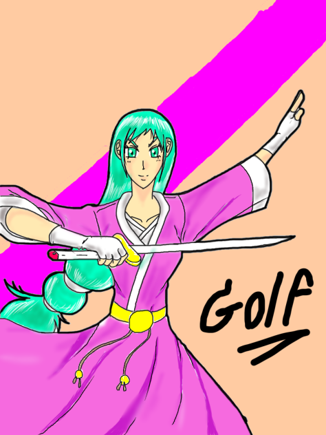 Lady warrior - ibisPaint