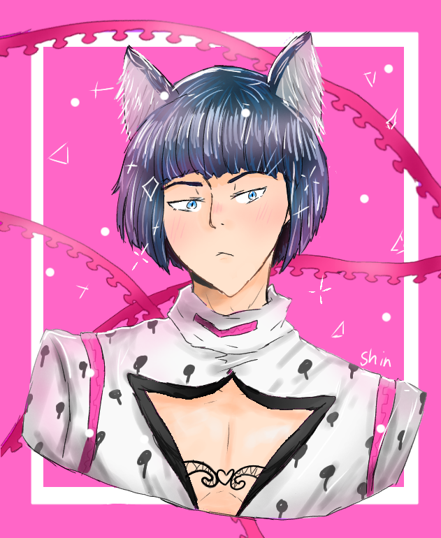 bruno with cat ears - ibisPaint