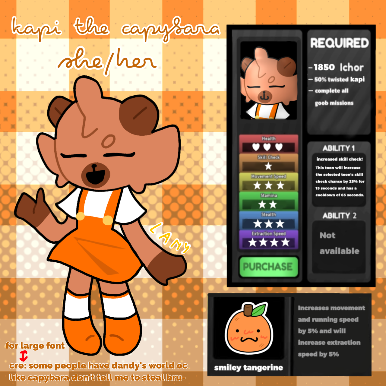 meet KAPI! new oc dandy's world! - ibisPaint