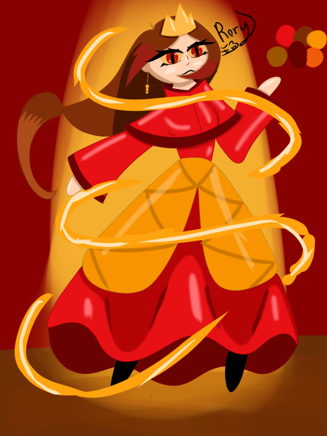 Carrie dancing I guess - ibisPaint