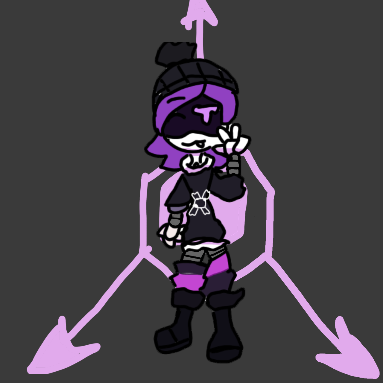 day 3 of all the md characters💜💫 - ibisPaint