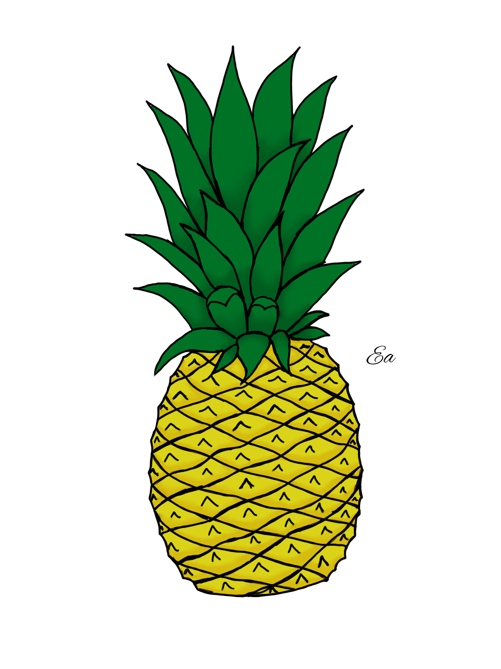 Pineapple - ibisPaint