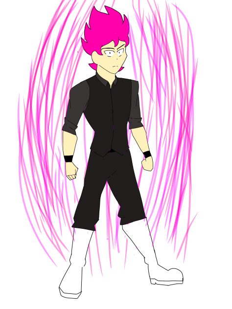Super saiyan rose form - ibisPaint