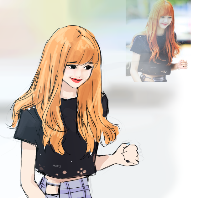 Lisa fanart - ibisPaint