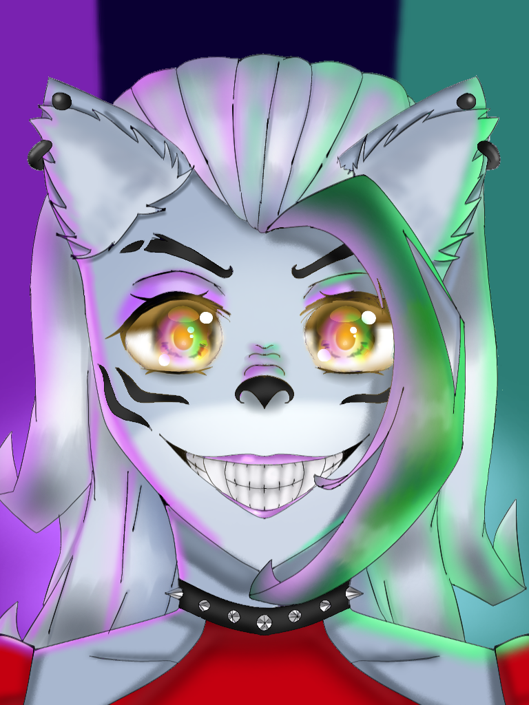 Roxanne Wolf in my style FNAF SB - ibisPaint