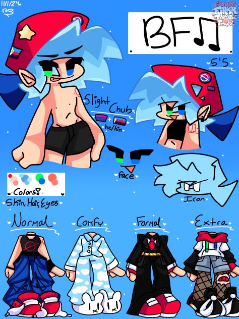 •Boyfriend Reference Sheet• - ibisPaint