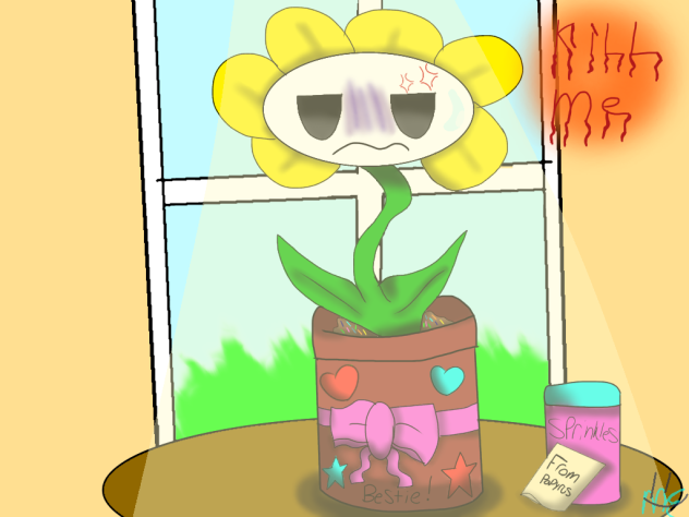 Flowey - ibisPaint