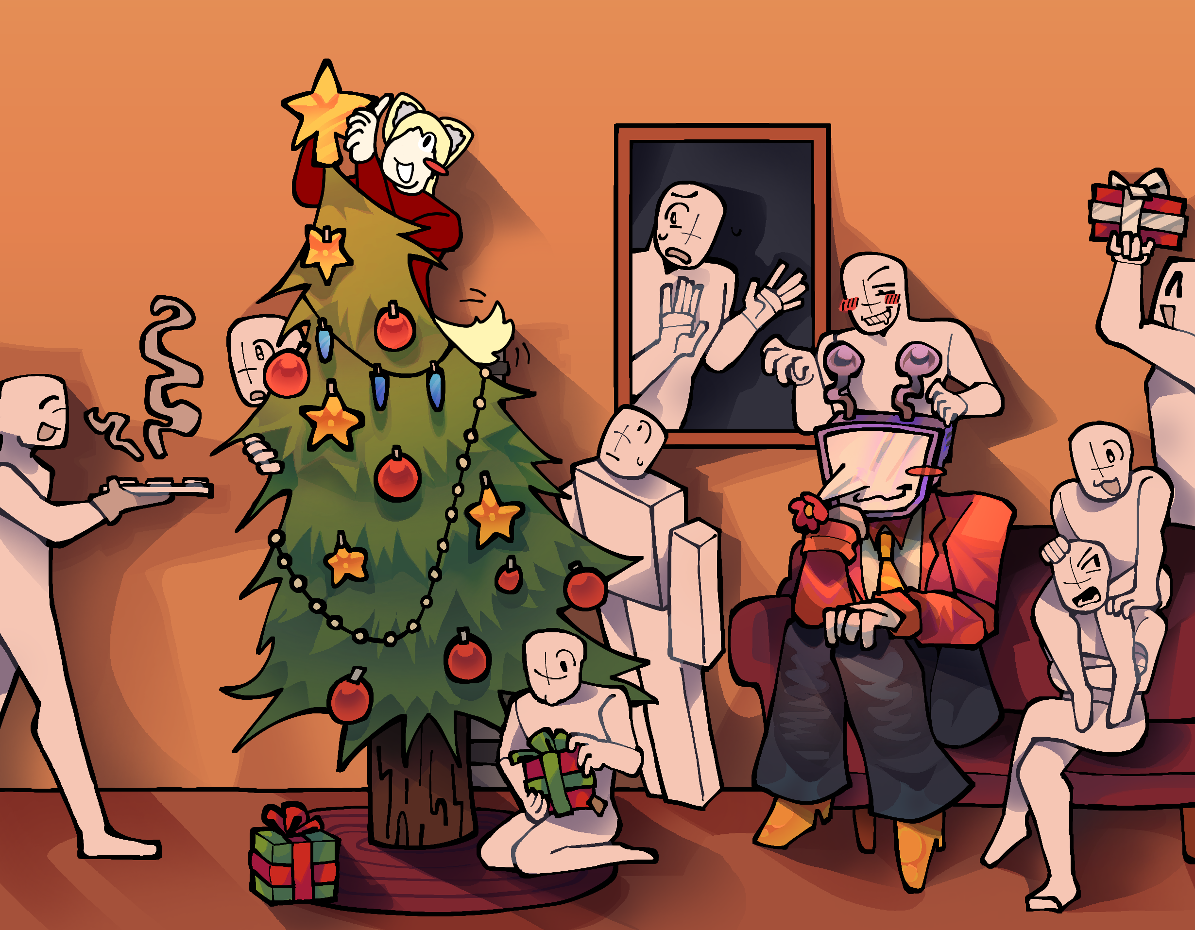 christmas collab thingy - ibisPaint