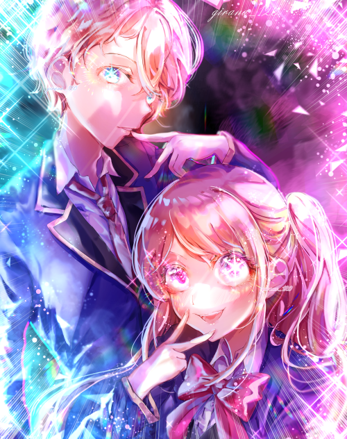 Hoshino Aqua💙 &Ruby💖 - ibisPaint