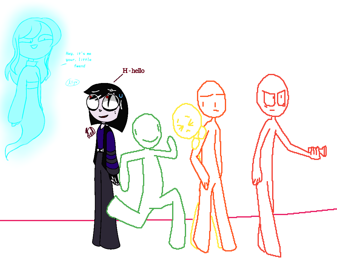 Ghost collab - ibisPaint