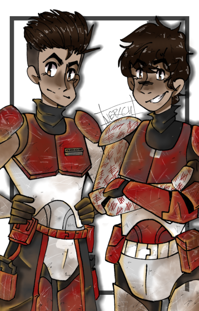 My star wars Oc Duke and commander Thorn - ibisPaint