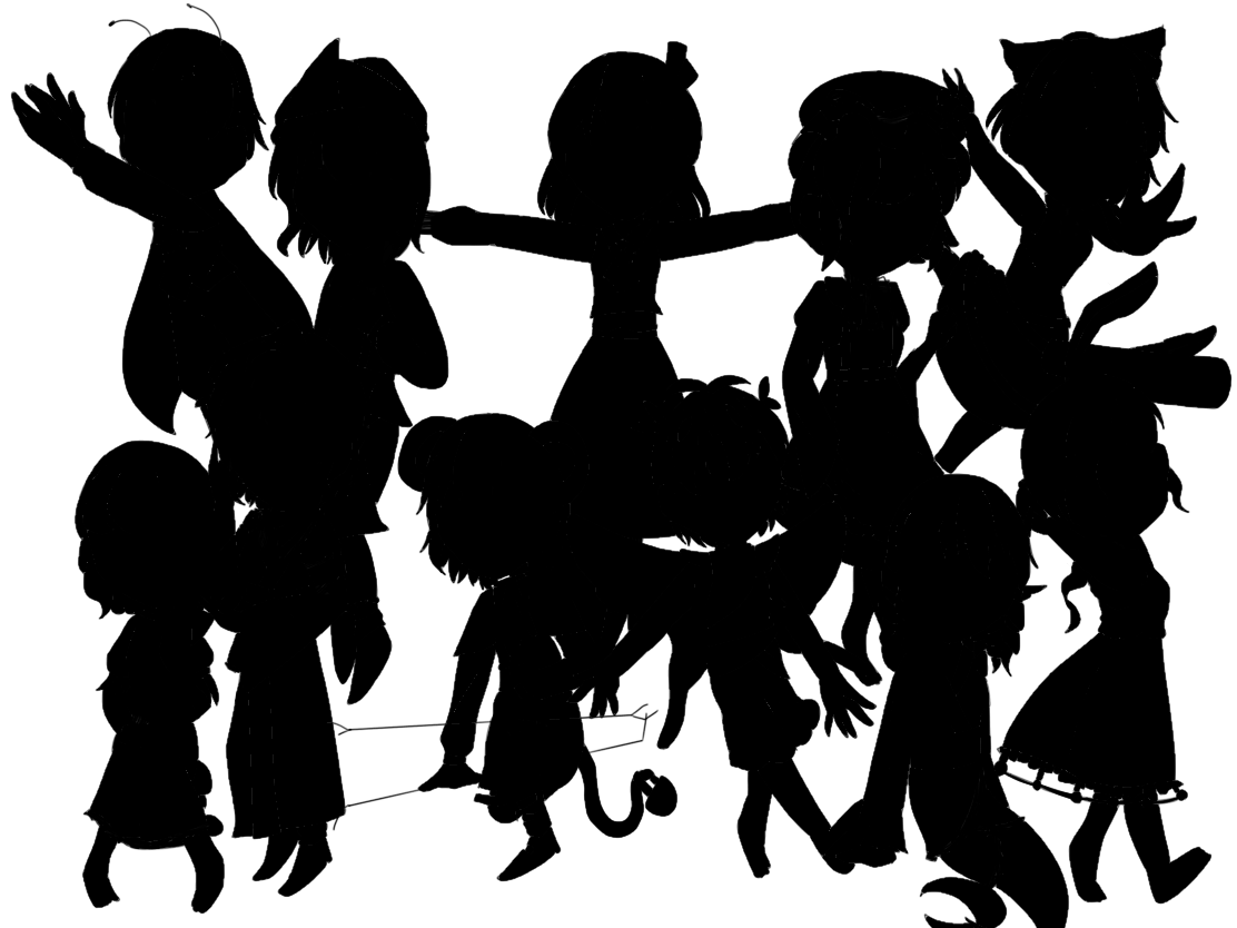 First silhouette… - ibisPaint