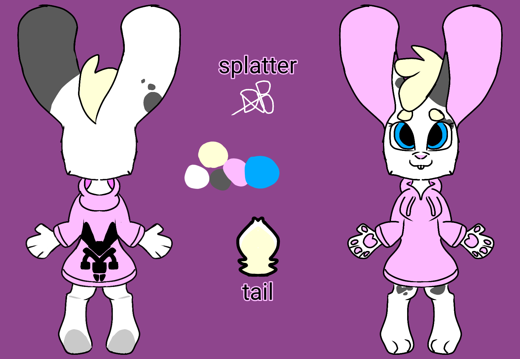 splatter reference sheet - ibisPaint