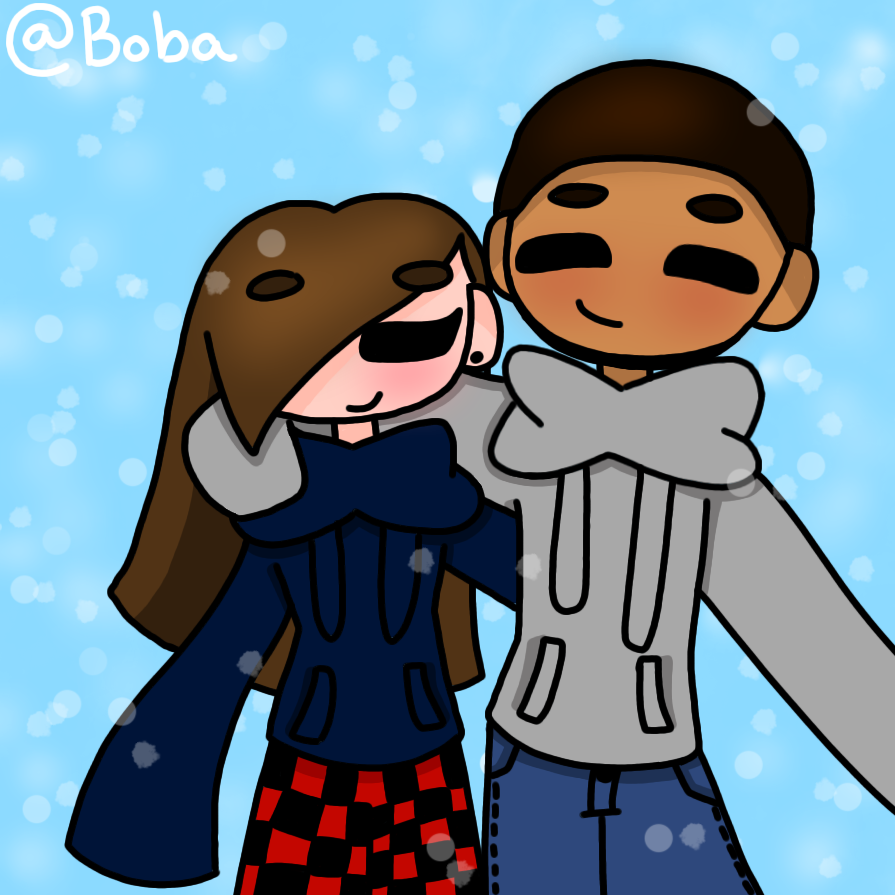 Me and My half bro - ibisPaint