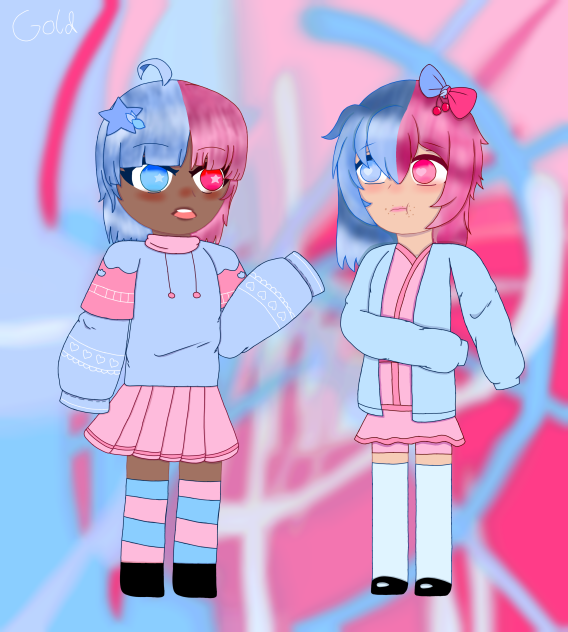 Blayde (BLT) & Pernela (PC) - ibisPaint