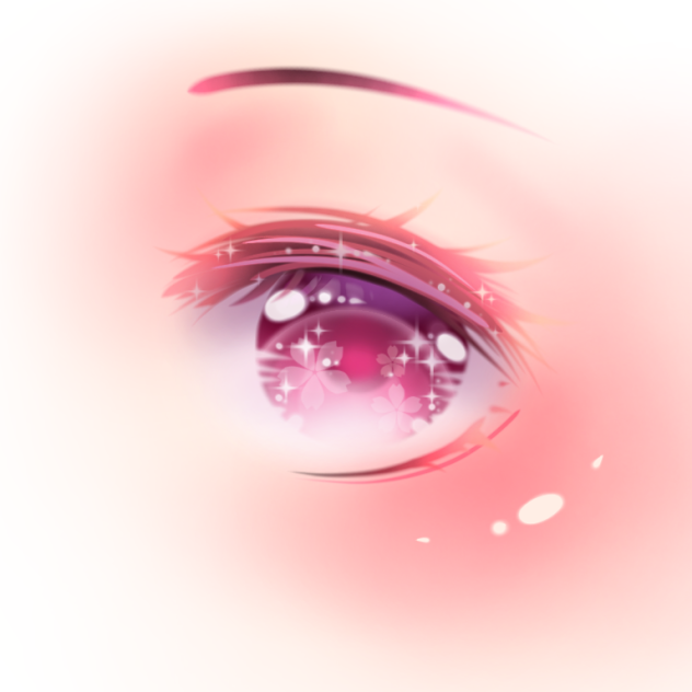 How to draw eye-speedpaint-ibis drawing - ibisPaint