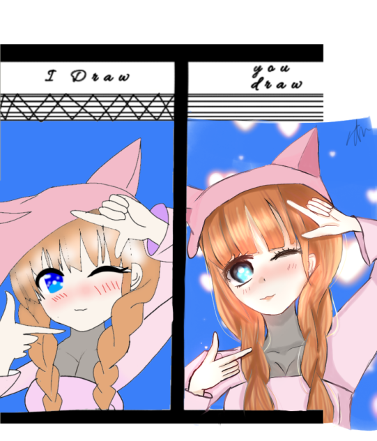 drawing collaboration - ibisPaint