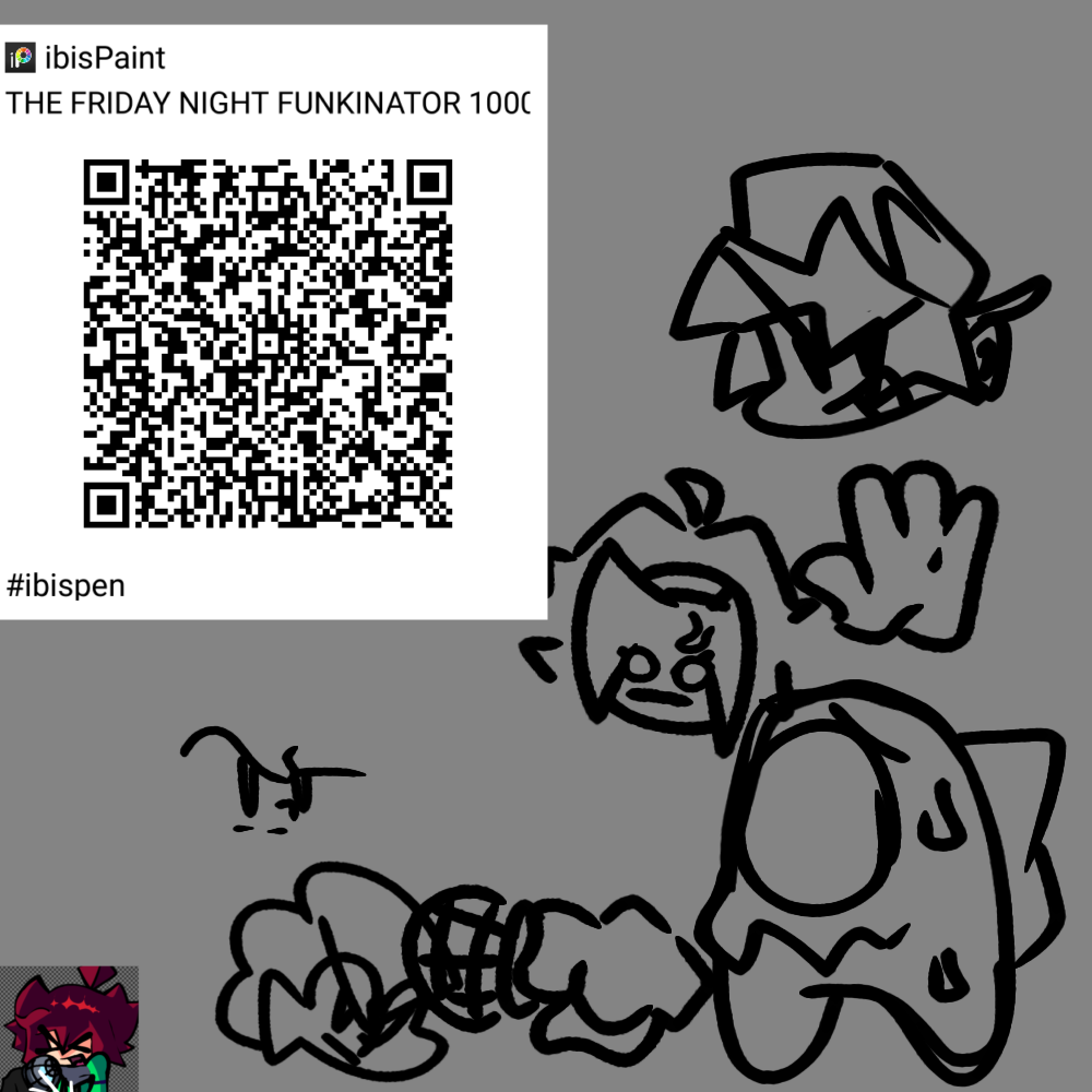 fnf Friday night funkin recreation v2 - ibisPaint